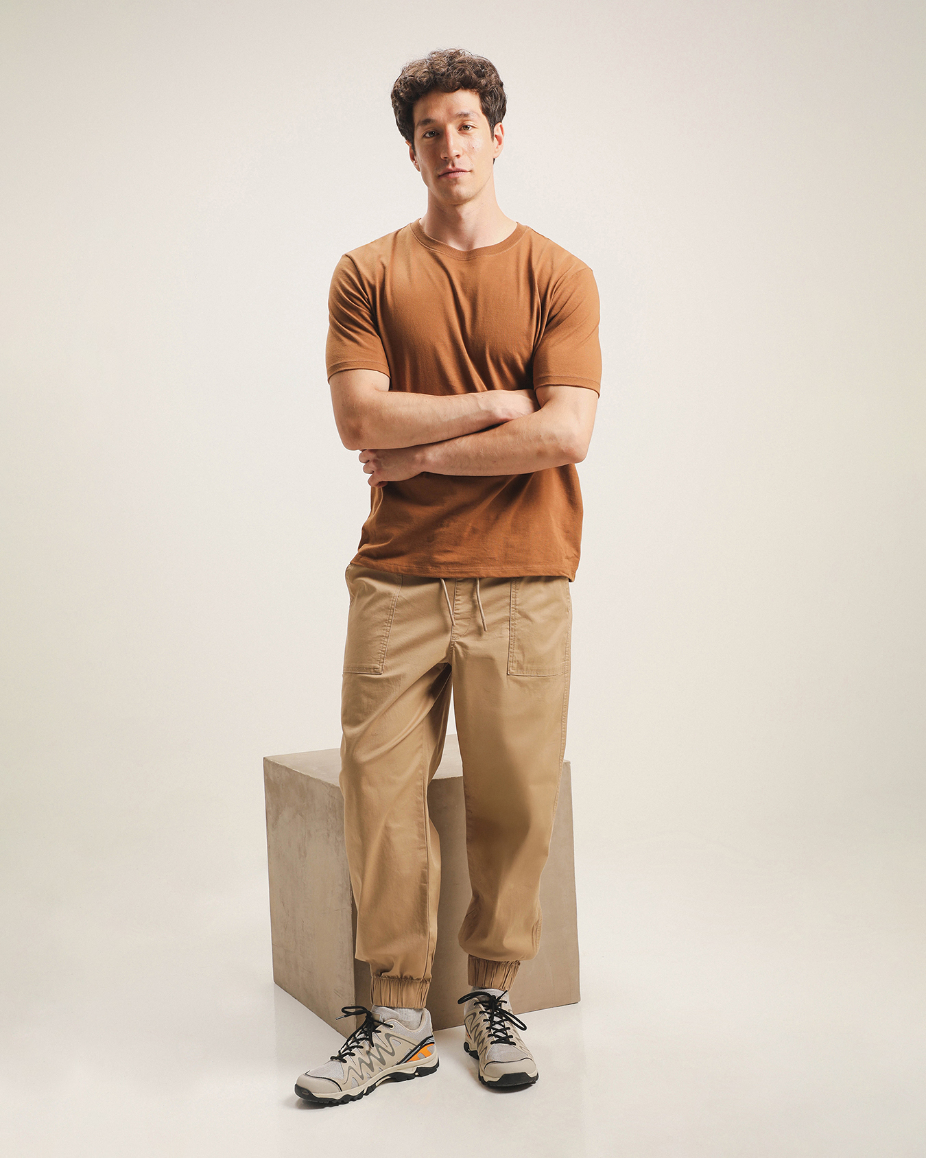 Jogger Básico Caqui