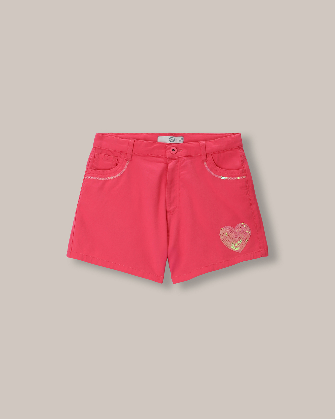 Short Rosa Lentejuelas