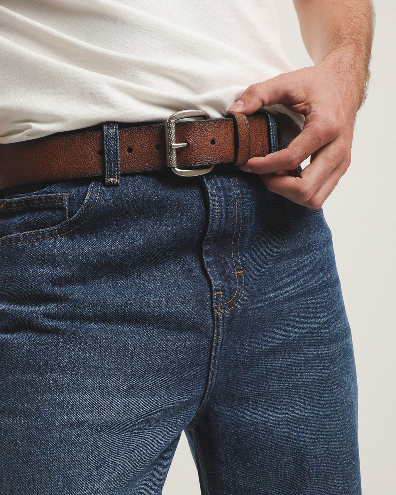 Cinturón Café Para Hombre - C&A México